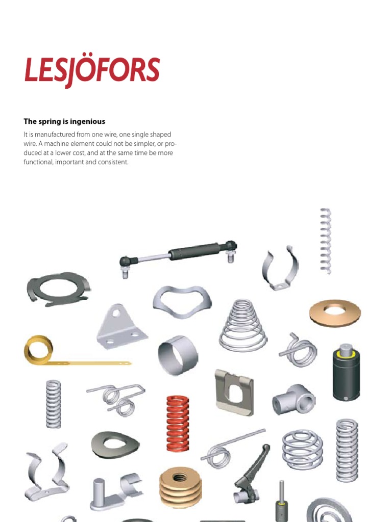 Standard Stock Springs Catalogue 13 - English Id1107