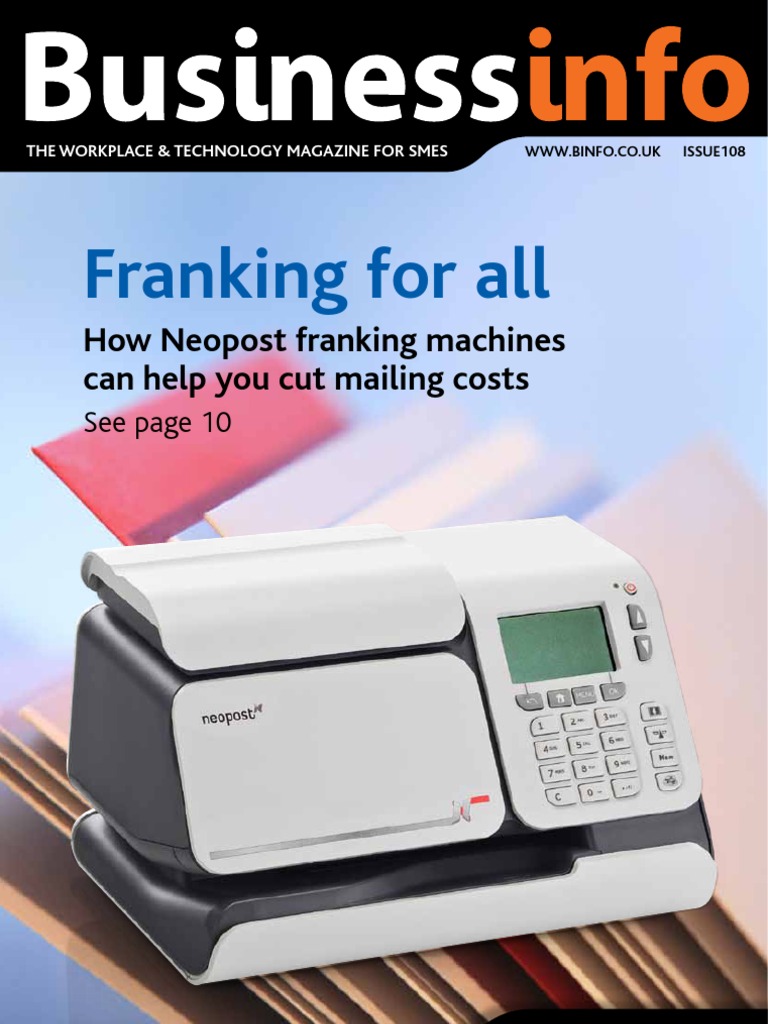 Neopost Franking Machines Cut Costs | Mail | Postage Stamp