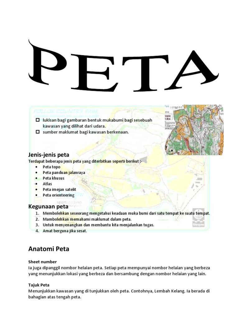 Peta/Map | PDF