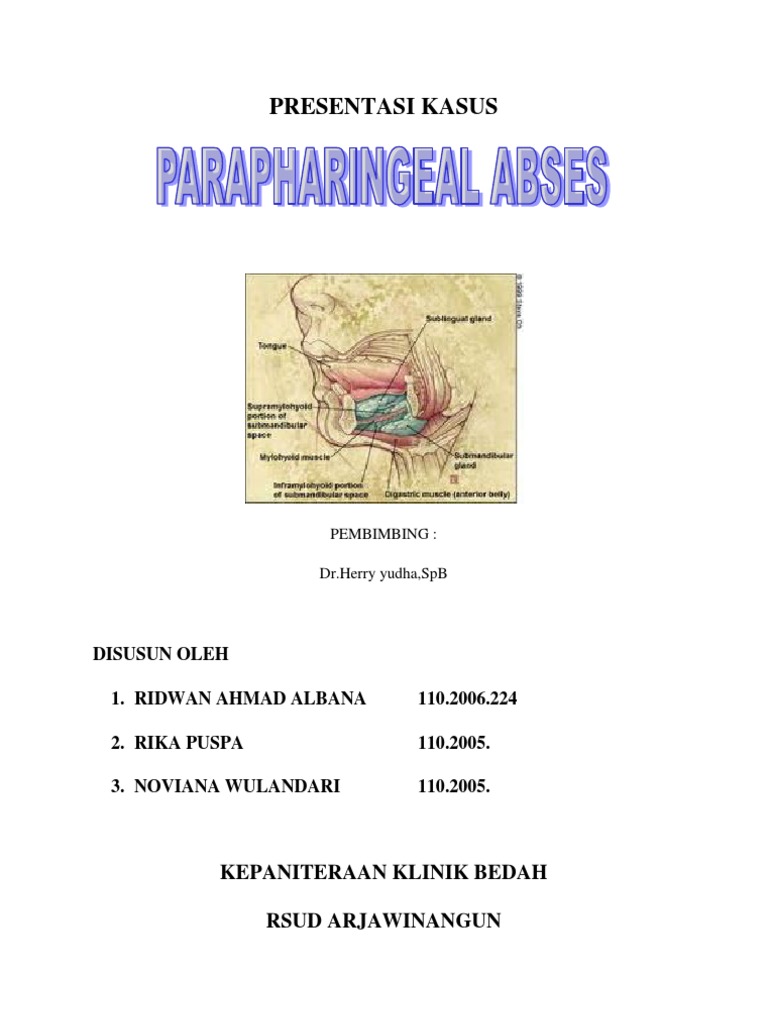 Abses Submandibula: Diagnosis dan Penanganan | PDF