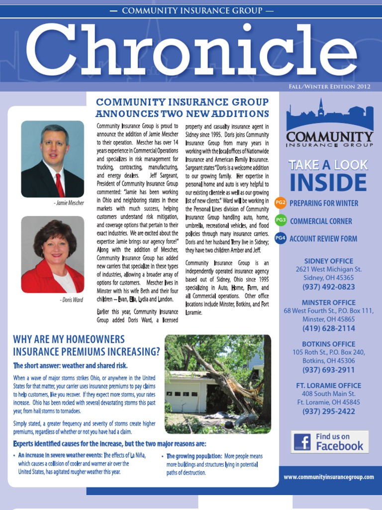 Community Insurance Group | PDF | Insurance | Hvac