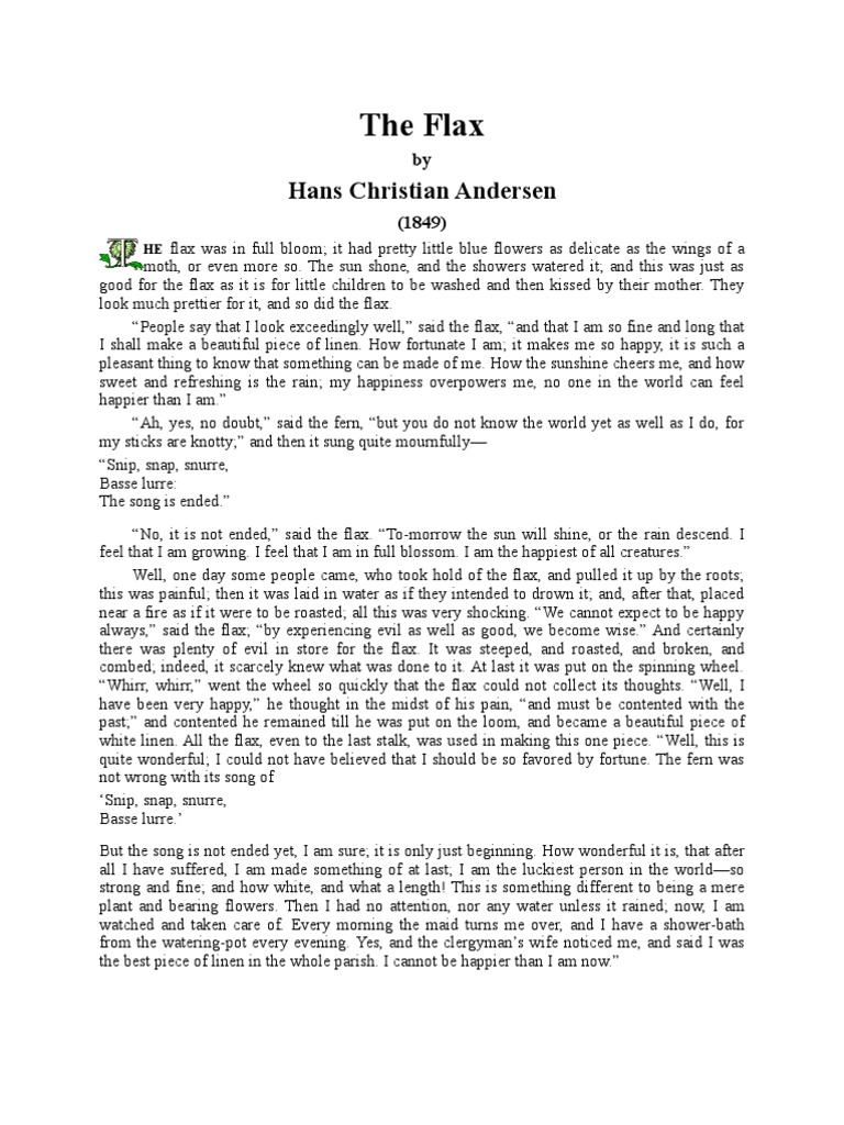 The Flax | PDF | Flax