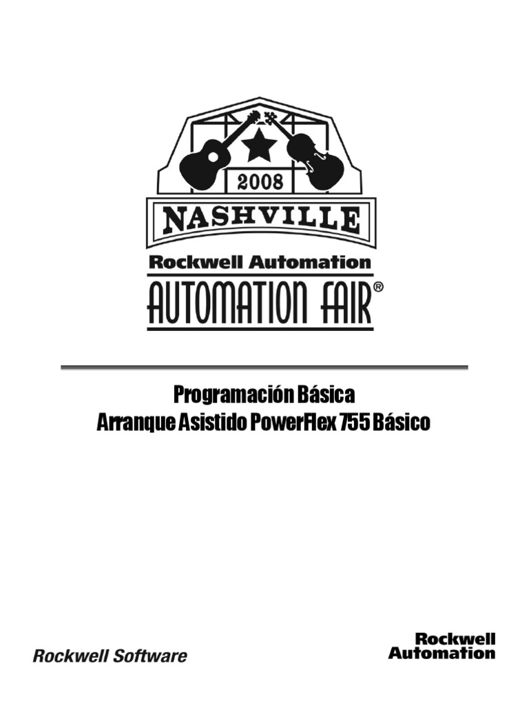 Arranque Asistido PowerFlex 755 | PDF | Teclado | Arranque