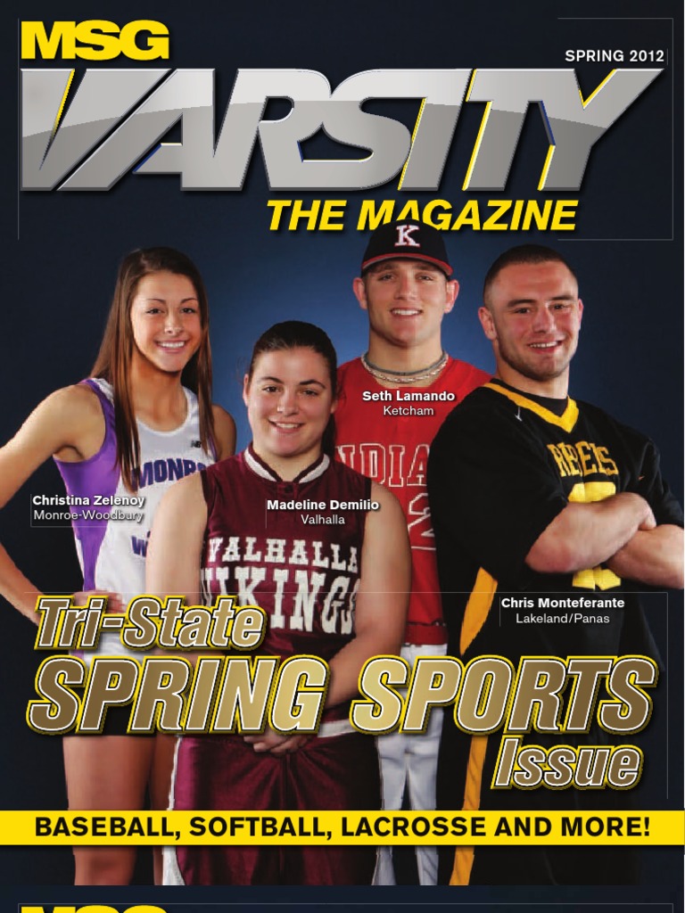 MSG Varsity: The Magazine Spring 2012 Edition | PDF | Apple Inc. | I Phone