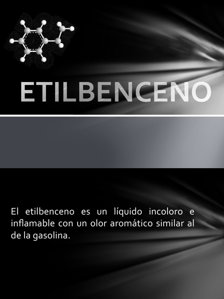 Etilbenceno Química | PDF | Carbón | Aromaterapia
