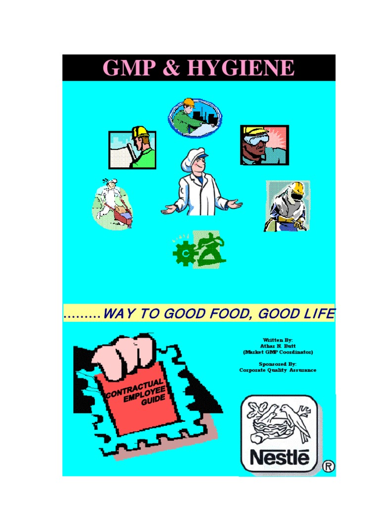 GMP and Hygiene Manual - Contractual Personnel Guide Final | PDF ...