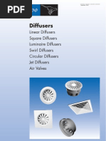Swegon FlowBar: Aesthetic Air Diffusion | PDF