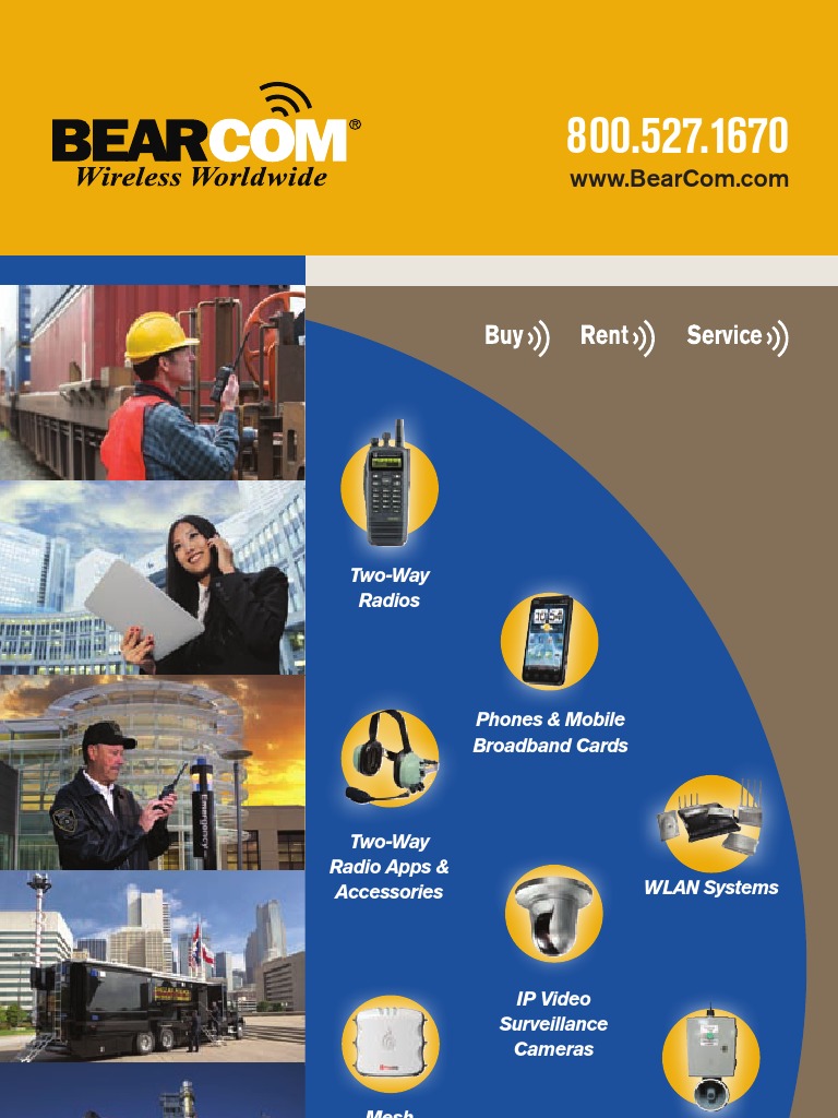 2012 Wireless Products & Solutions Guide Bearcom | PDF | Ultra High ...