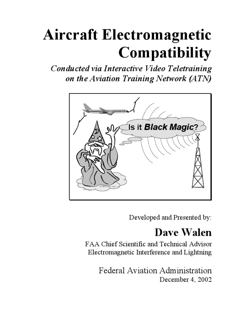 Aircraft Electromagnetic Compatibility | PDF | Electromagnetic ...
