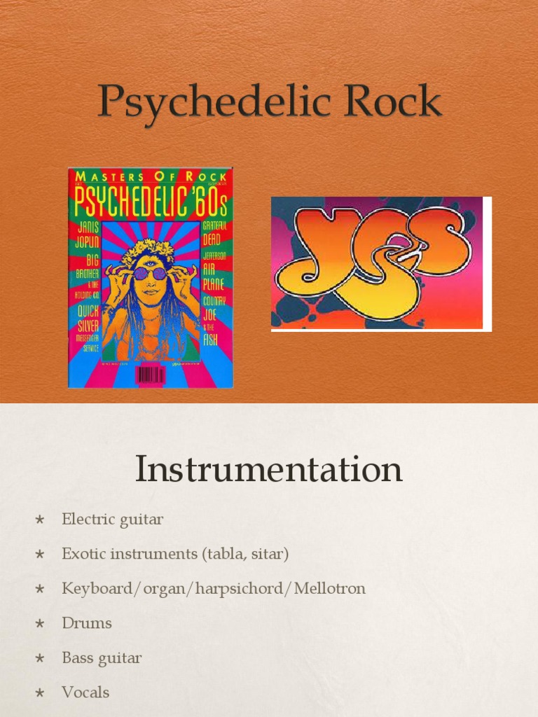 Psychedelic Rock Presentation | PDF