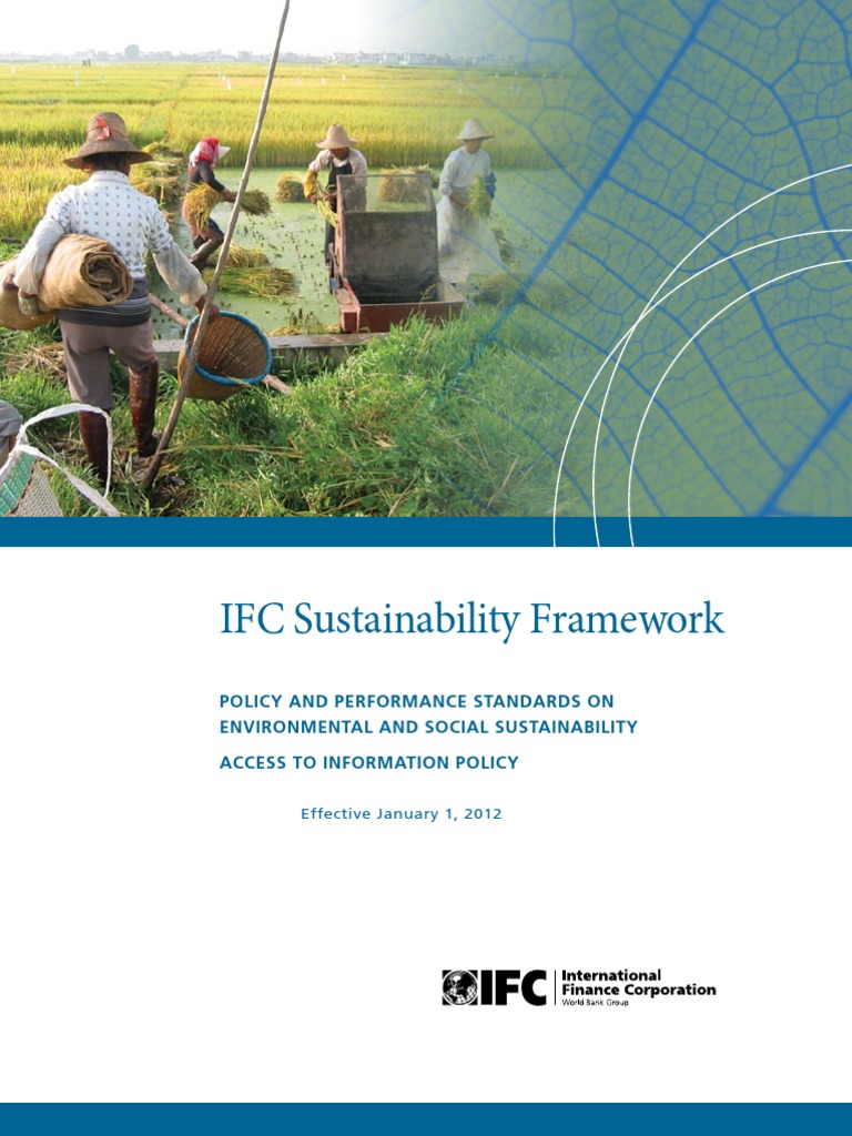 IFC Sustainability +framework | PDF | International Finance Corporation | Risk