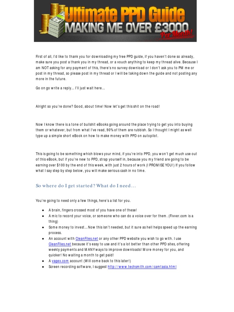 Ultimate PPD Guide | PDF | You Tube | Search Engine Optimization