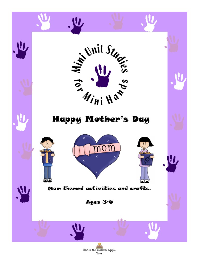 Mother's Day Activity Book | PDF | Mother | Flowers