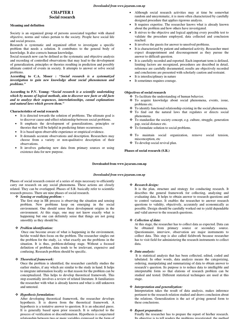 Research Methodology | Download Free PDF | Sampling (Statistics) | Hypothesis