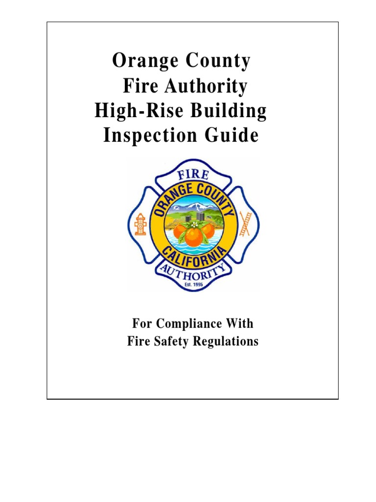 Orange County Fire Authority High-Rise Building Inspection Guide | PDF ...