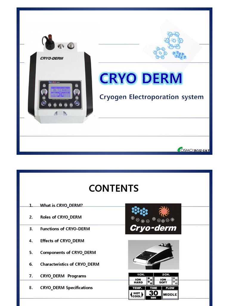 Cryo Derm ENG 1 | PDF | Skin | Medicine