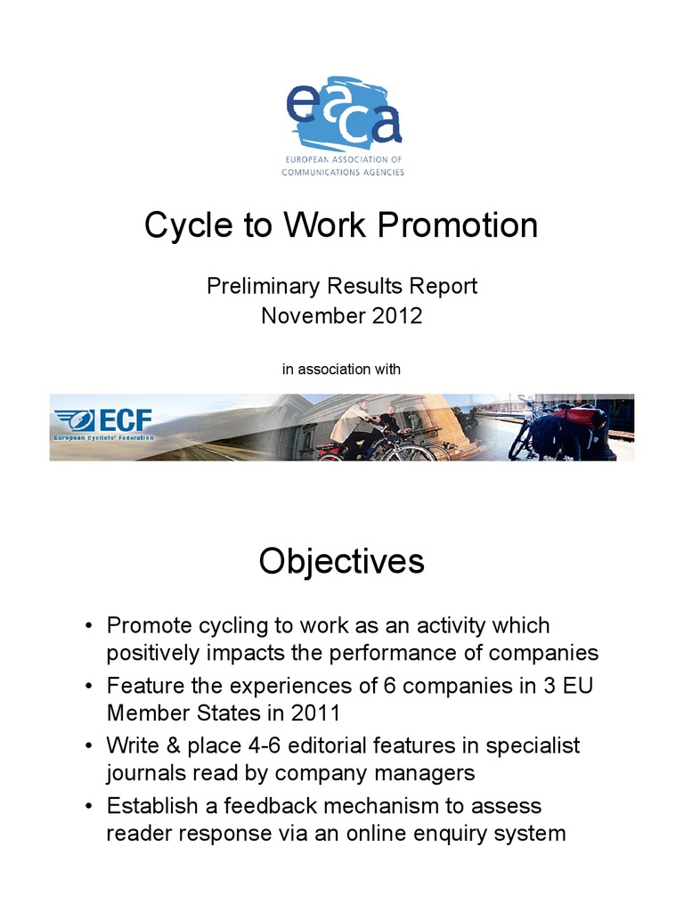 Cycle To Work Promotion | PDF