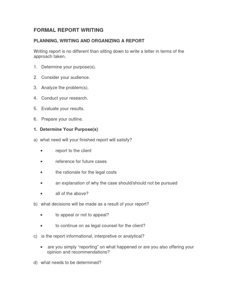 Formal Report Writing | PDF | Information | Epistemology