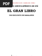 El Gran Libro de Ifa | PDF | Santeria | Religión étnica