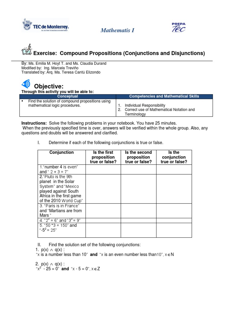 409 Compound Propositions | Download Free PDF | Mathematical Logic ...