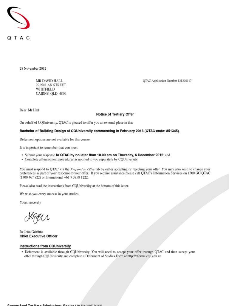 Offer Letter | PDF