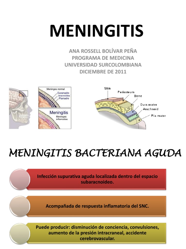 Meningitis | PDF | Especialidades Medicas | Microbiología