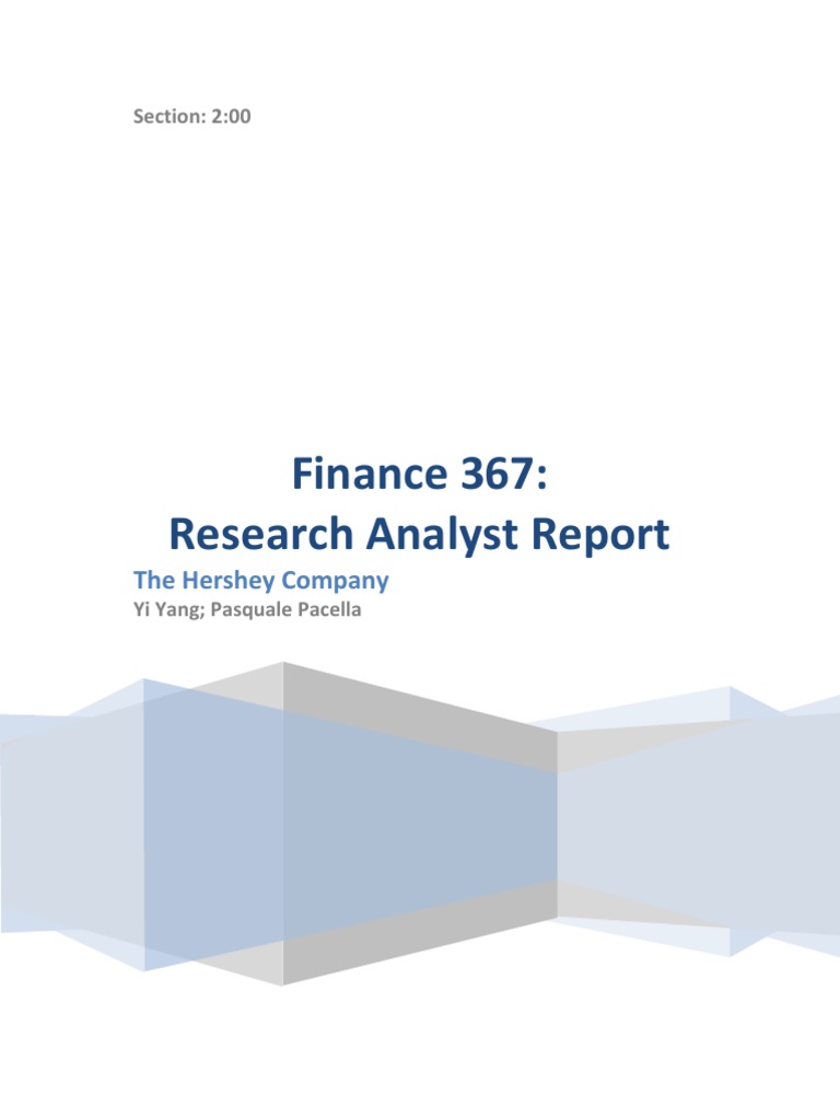 Final Financial Analyst Report | PDF | Discounted Cash Flow | Valuation ...