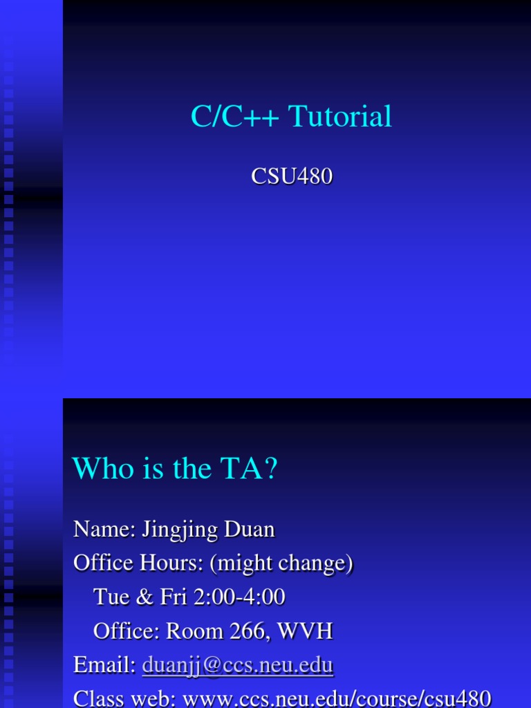 C Tutorial Pdf Pointer Computer Programming C Programming 8607