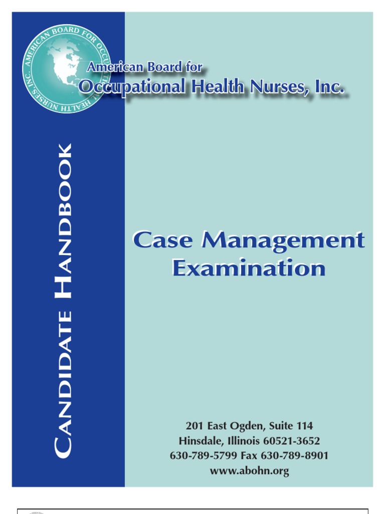 Case Management Handbook | Download Free PDF | Nursing | Test (Assessment)