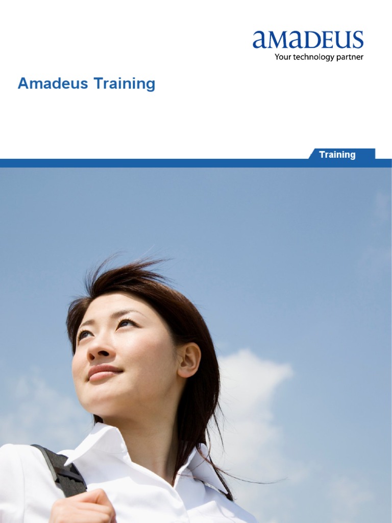 Amadeus Training Brochure | PDF | Travel Agency | Service Industries