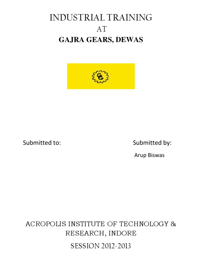 Gajra Gears | Download Free PDF | Gear | Transmission (Mechanics)