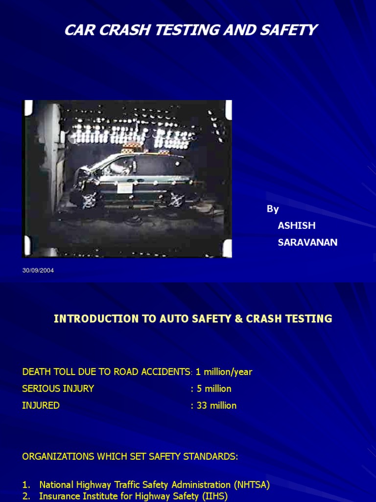 Car Crash Testing | PDF | Traffic Collision | Seat Belt