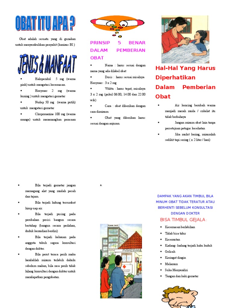 Leaflet Obat
