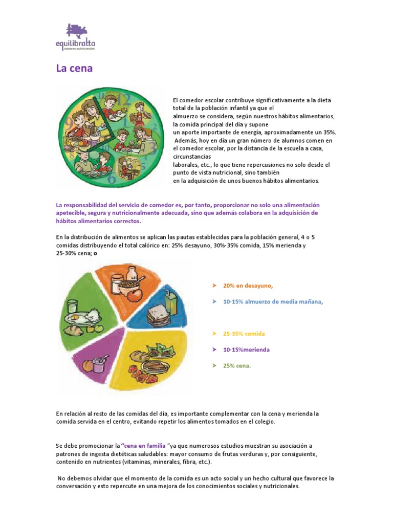 La Cena | PDF | Alimentos | Nutrición