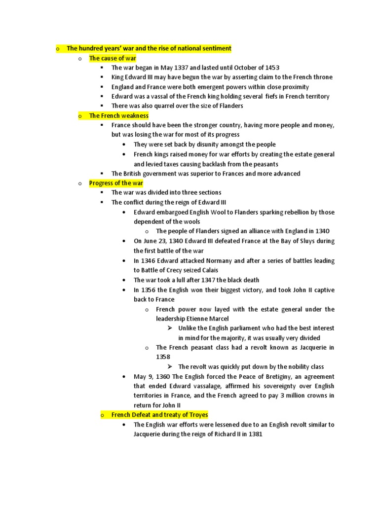 The Western Heritage Chapter Nine Outline | PDF | Pope | Catholic Church