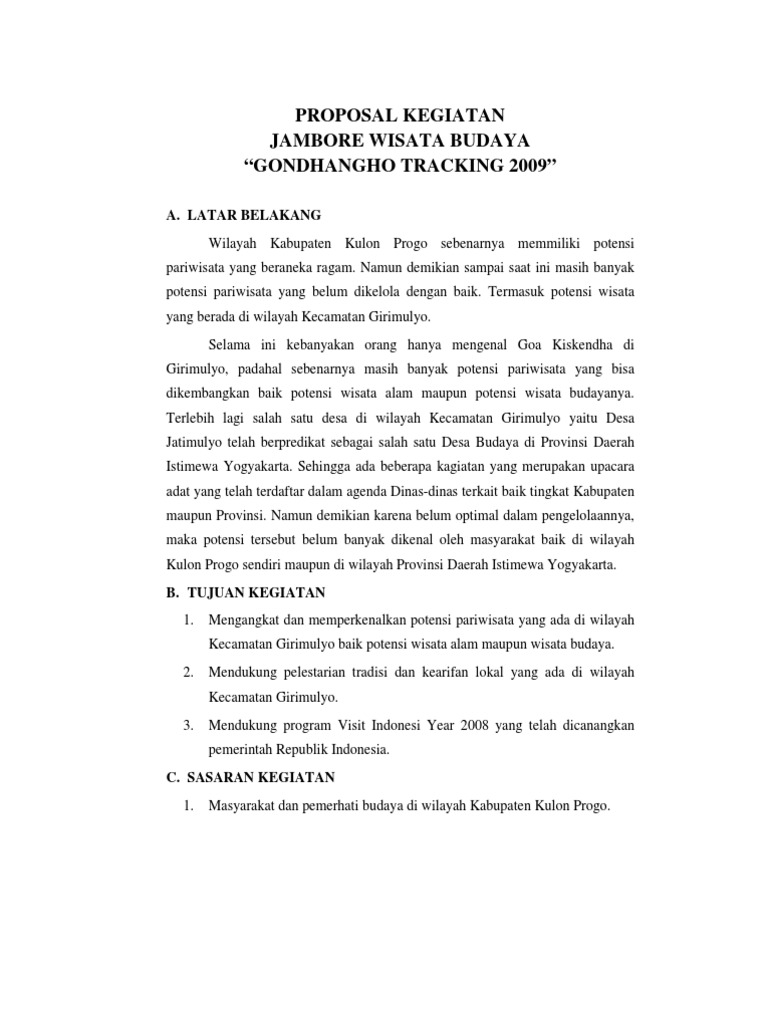 Contoh Proposal | PDF