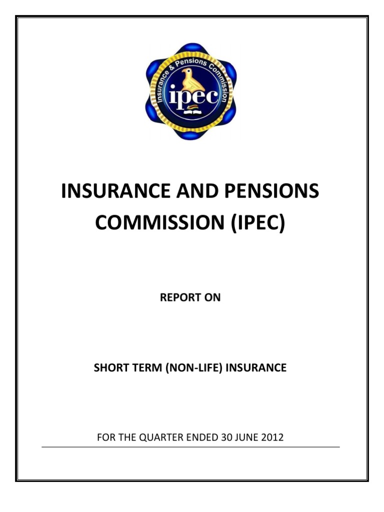 2012 IPEC Half Year Report | PDF | Reinsurance | Underwriting