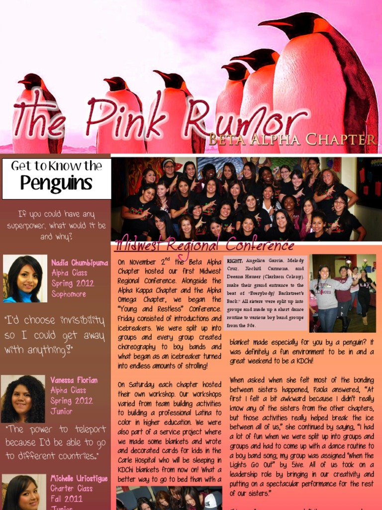 The Pink Rumor: Vol. 2 Issue 2 | PDF | Foods