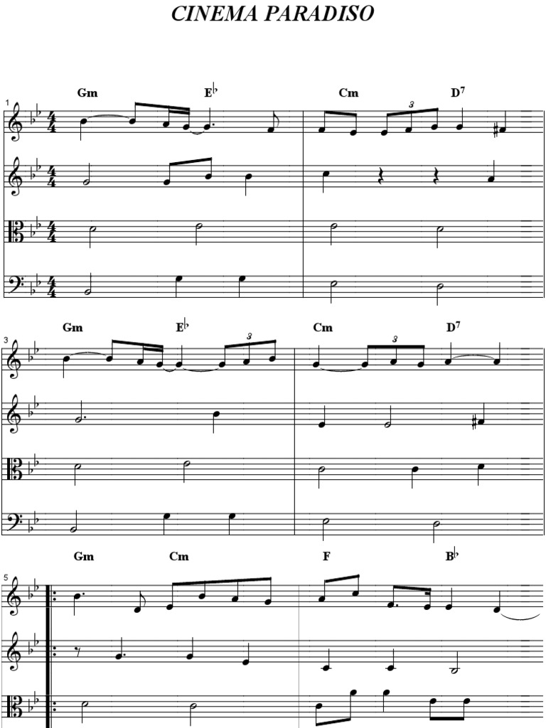 Cinema Paradiso | PDF