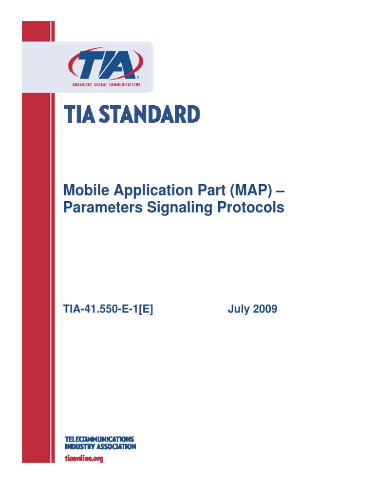 Mobile Application Part (MAP) - Parameters Signaling Protocols | PDF ...
