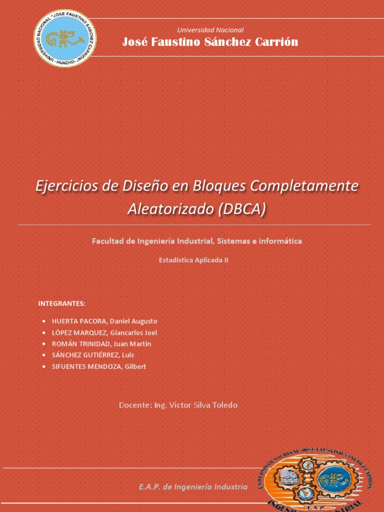 Análisis estadístico de datos experimentales utilizando diseño en bloques completamente ...