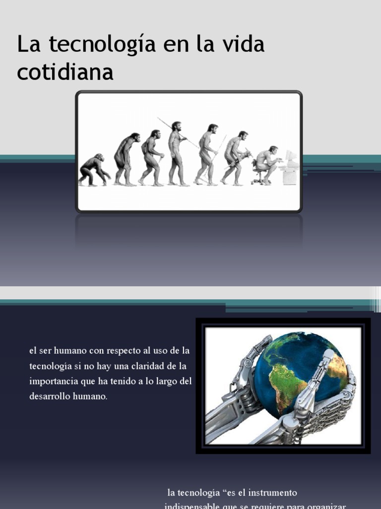 Impacto de la Tecnología en la Vida Cotidiana | PDF
