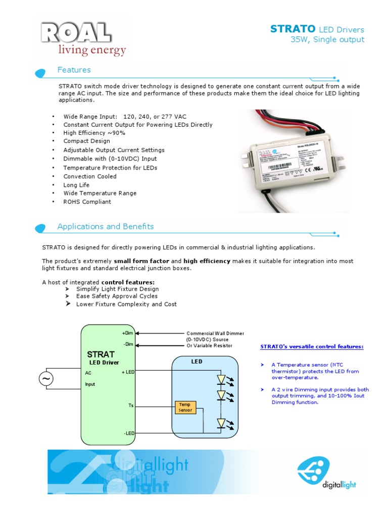 Strato 35 Series and 70 Series :: ROAL Living Energy | PDF | Light ...