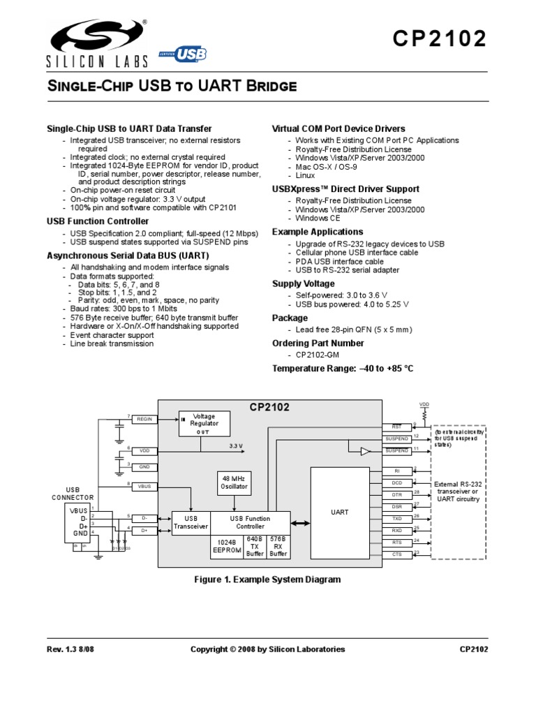 CP2102 | PDF | Device Driver | Component Object Model