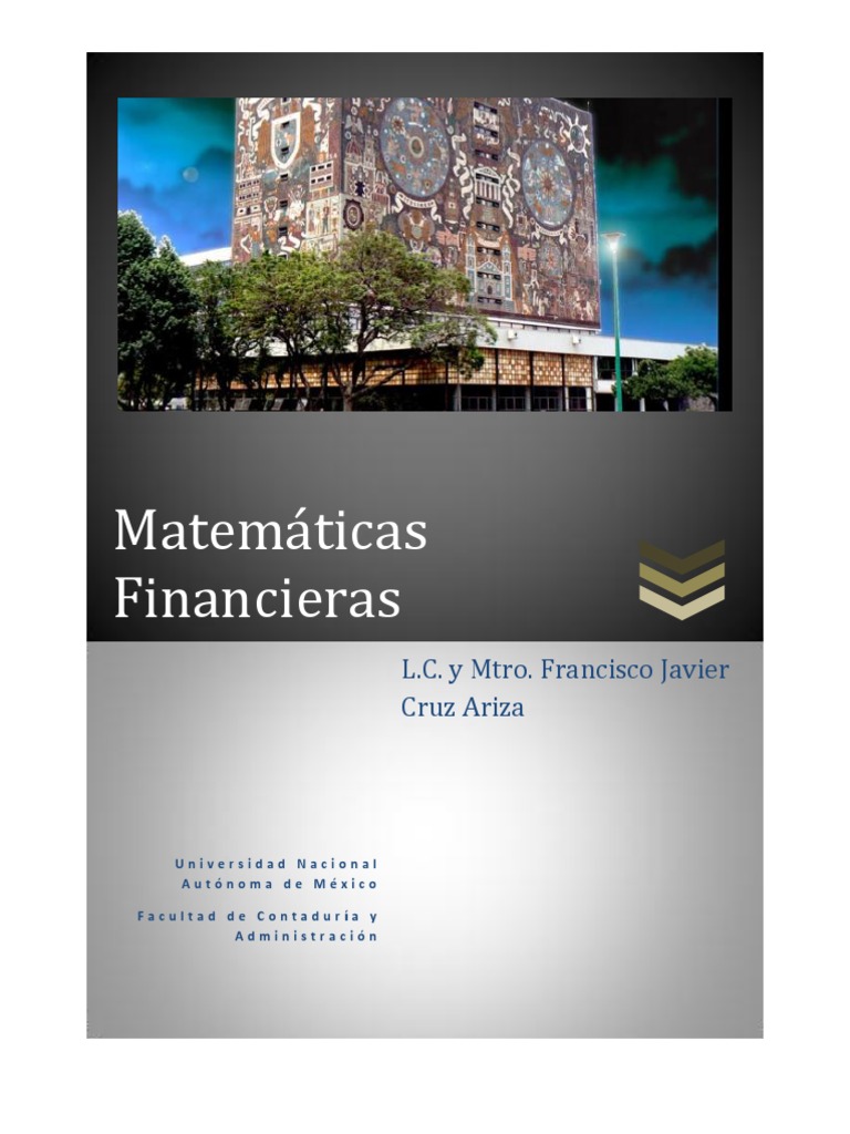 Tema 4 Matem Ticas Financieras 2 | Descargar gratis PDF | Inflación | Interés