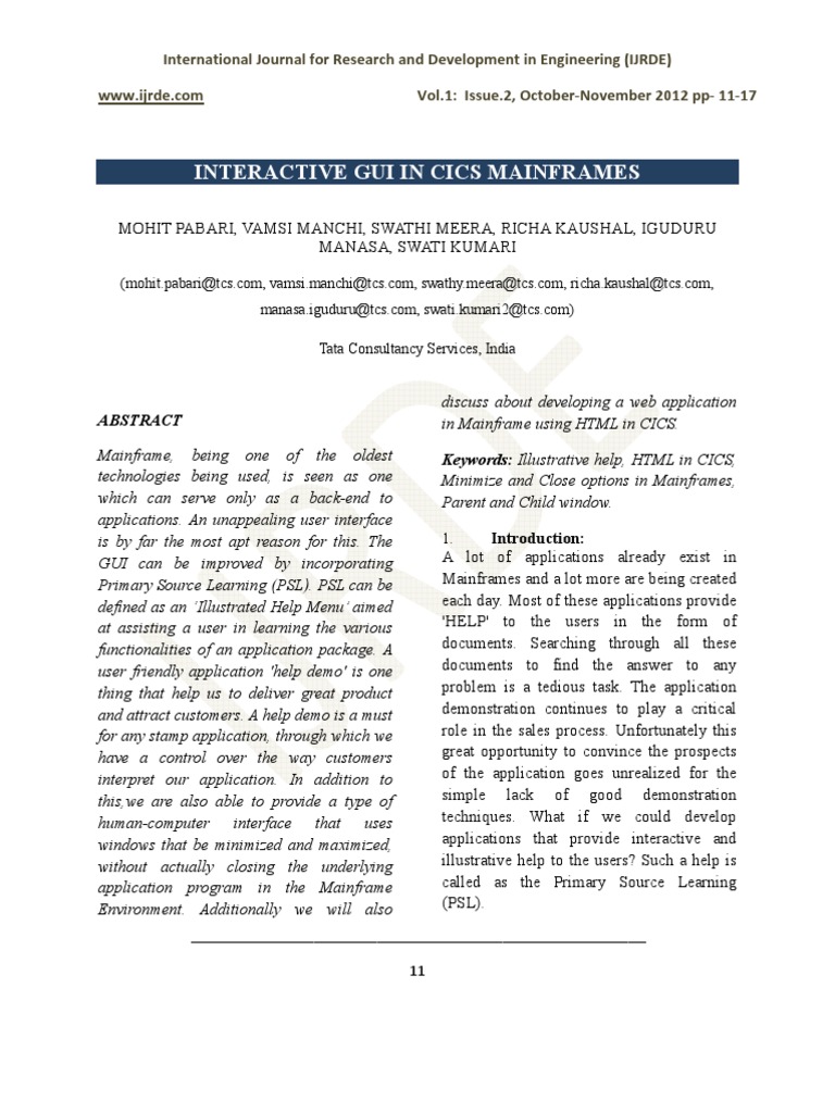 Mainframe GUI Enhancements | PDF | Graphical User Interfaces | Usability