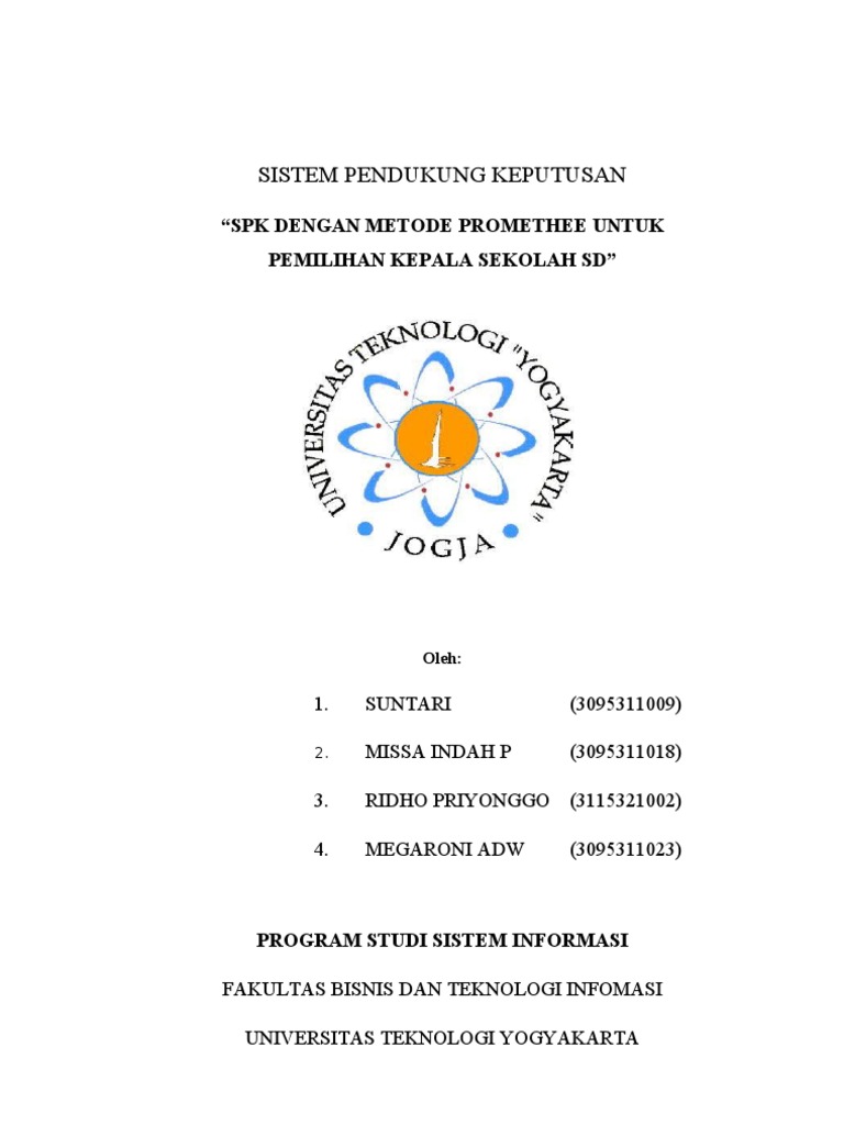 SPK Metode Promethee | PDF