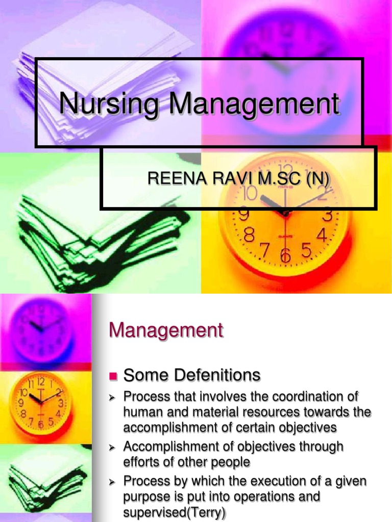 Nursing Management | Health Care | Public Health