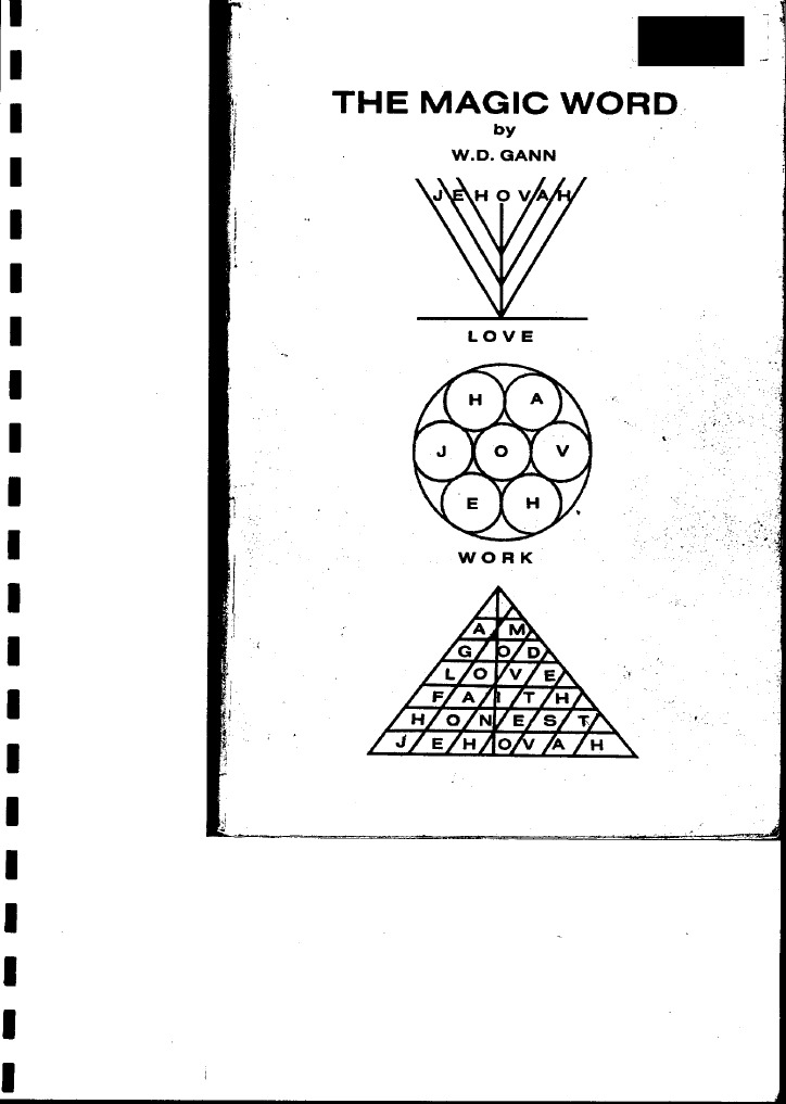 W.D. Gann - The Magic Word by W.D. Gann | PDF