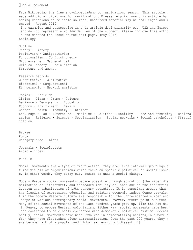 Understanding Social Movements: Definitions, History, Types and ...